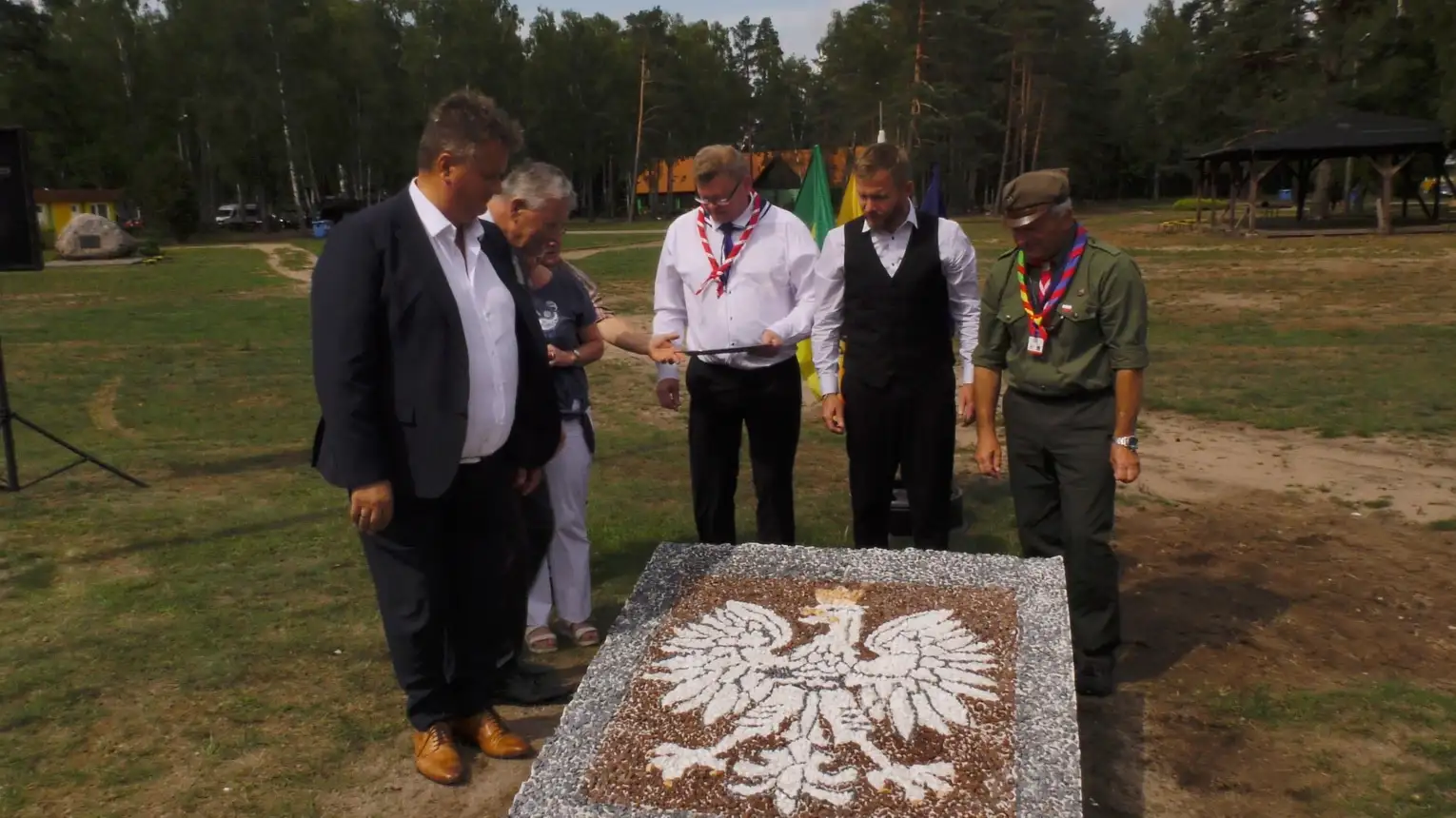 Garczyn. Zlot zakończył się apelem